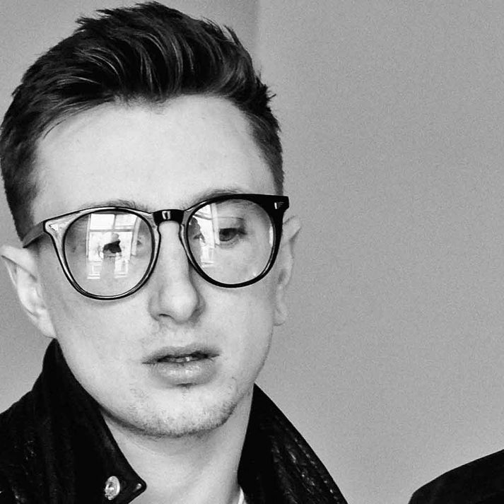 Deano Black Round Glasses | Men’s Acetate Frames by JOIUSS™